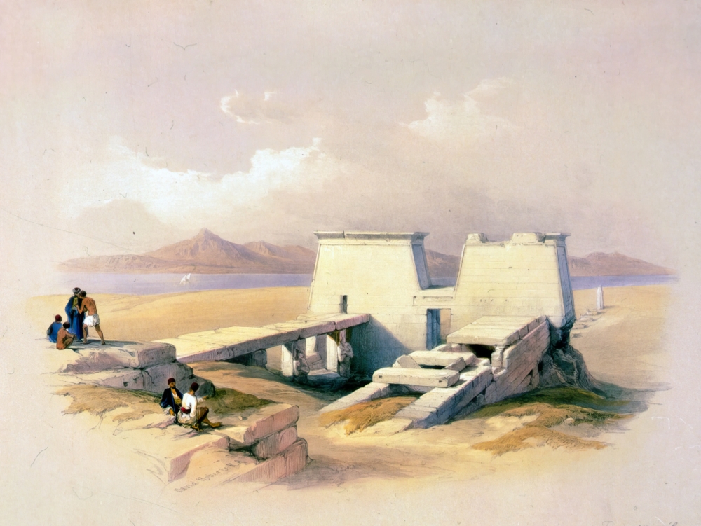 Temple of Wady Saboua Nubia - Classroom Clip Art