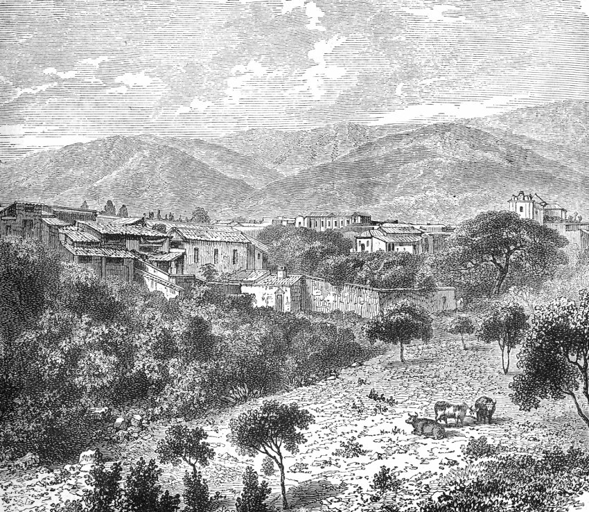View of Caracas the Capital of Venezuela - Classroom Clip Art