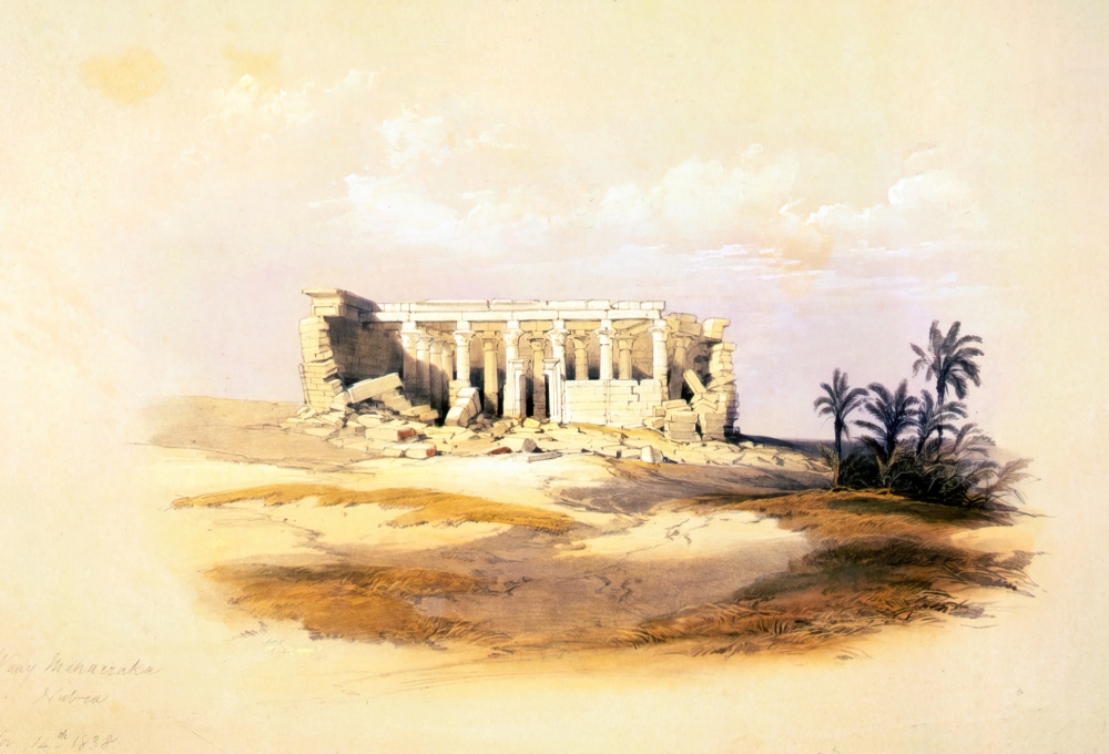 Temple of Wady Saboua Nubia - Classroom Clip Art