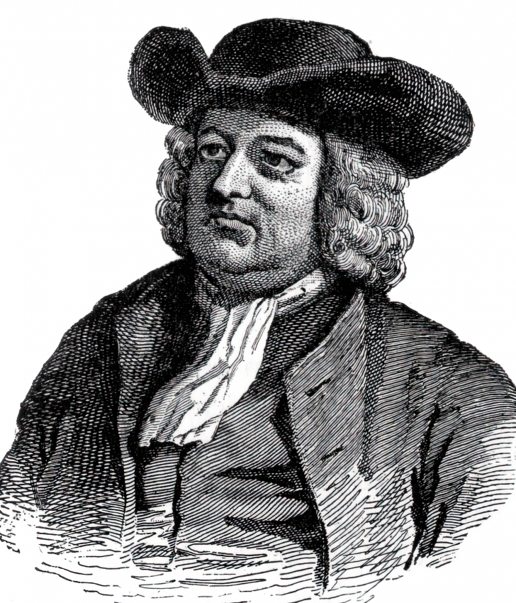 William Penn was born in London - Classroom Clip Art
