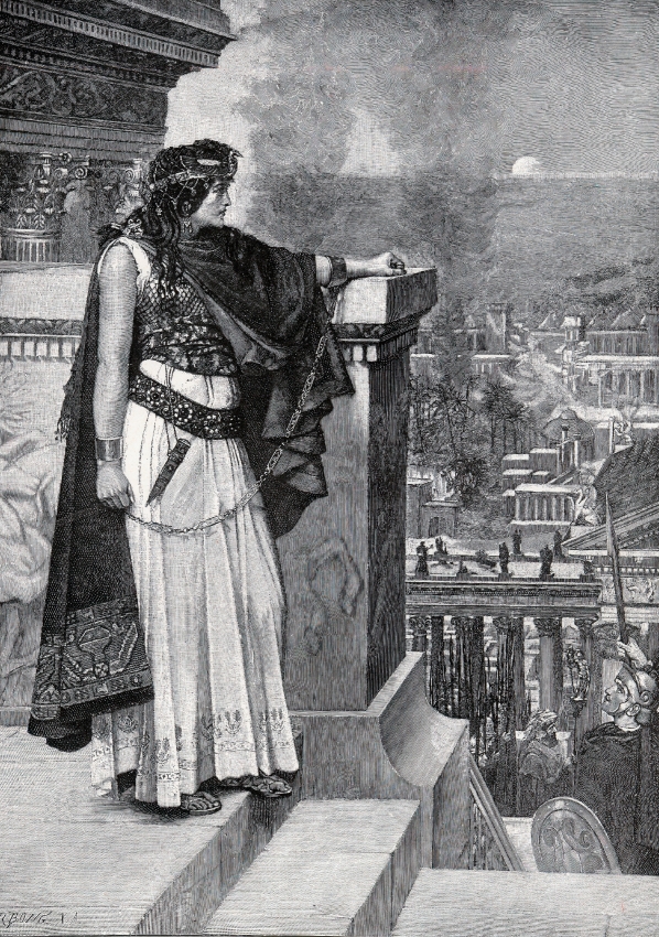 Portrait Zenobia Queen Of Palmyra - Classroom Clip Art