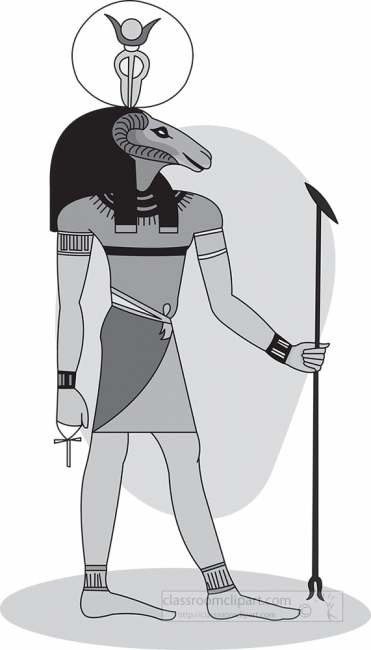 ancient egyptian god educational clip art graphic - Classroom Clip Art