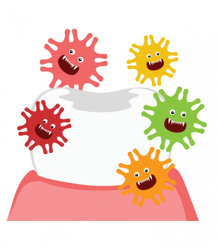 Free animated germs attacking teeth animated clipart - Classroom Clipart