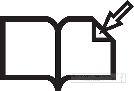 arrows-arrow with book