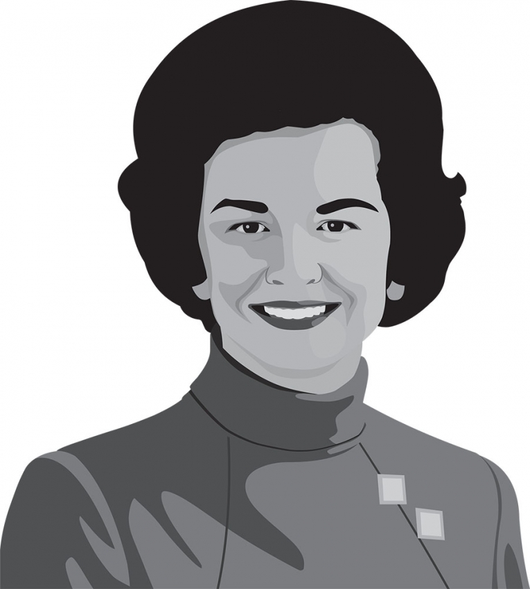 betty ford elezabeth anne w ford first lady of the united states ...