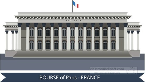 Europe Clipart-bourse of paris paris france clipart