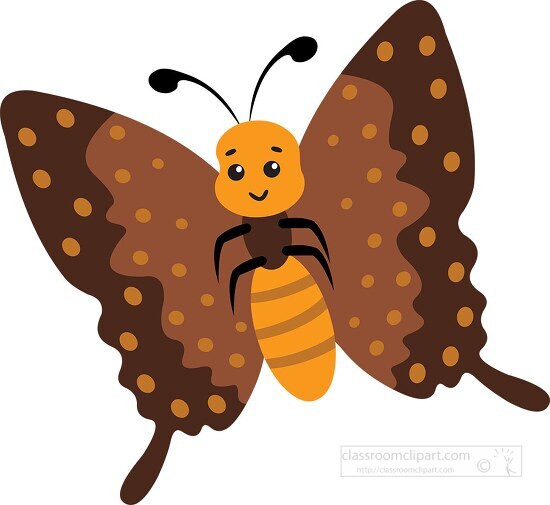 Butterfly Insects Animal Clipart - Classroom Clip Art