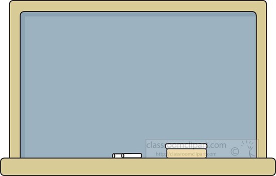chalkboard 27 - Classroom Clipart