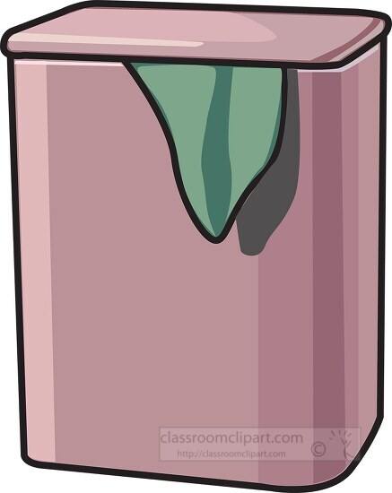 clothes hamper 116 - Classroom Clipart