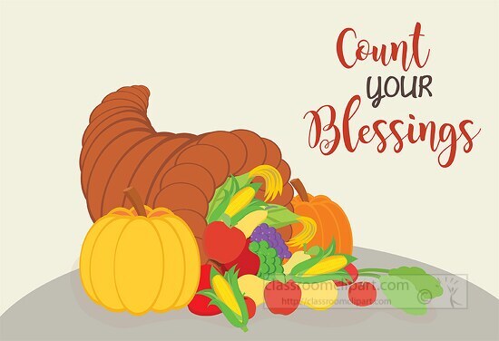 cornucopia thanksgiving clipart 1119 - Classroom Clip Art