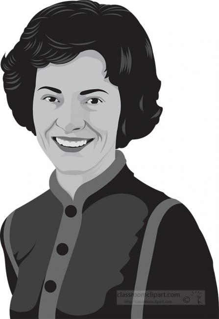 eleanor rosalynn carter first lady of the united states gray col ...