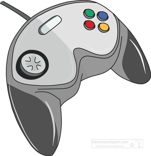 Free game controller input device to control video games clipart ...