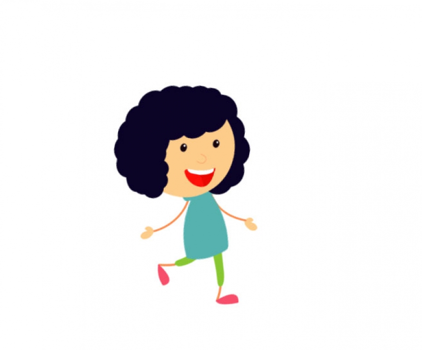 girl-dancing-animated-clipart - Classroom Clip Art