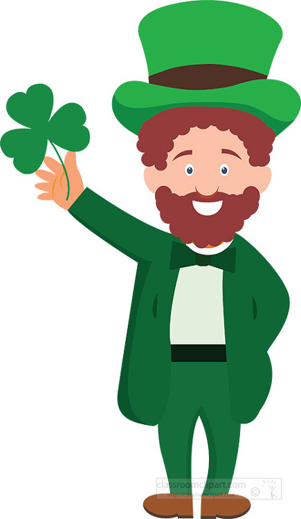 St Patricks Day clipart-green leprechaun playing a bagpipe clipart