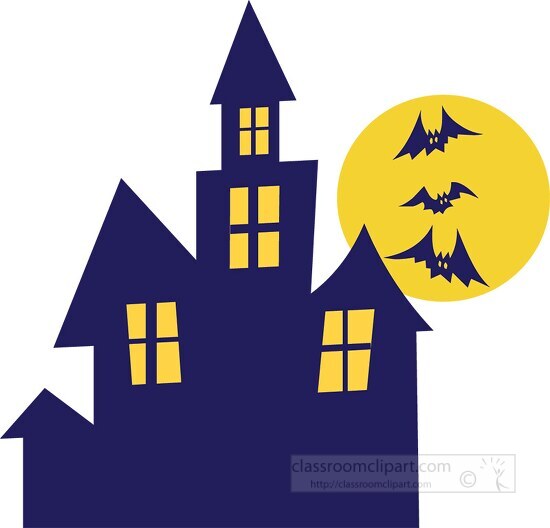 haunted house ghosts 913 - Classroom Clip Art
