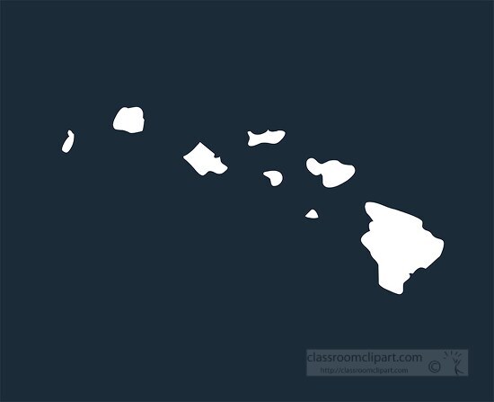 State of Hawaii flag - Classroom Clip Art