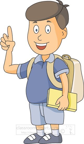 number one student - Classroom Clip Art