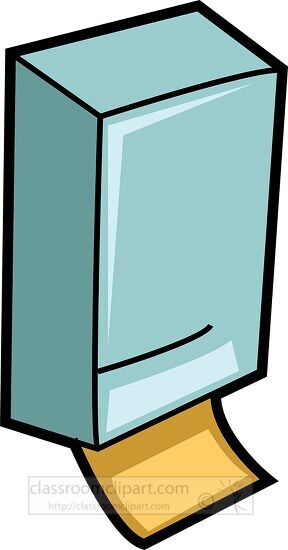 paper towel dispenser clipart - Classroom Clip Art