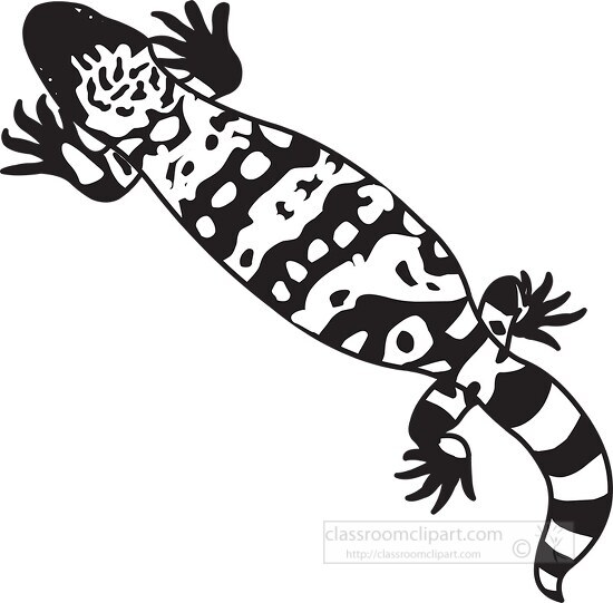 reptile black outline clipart 46 - Classroom Clip Art