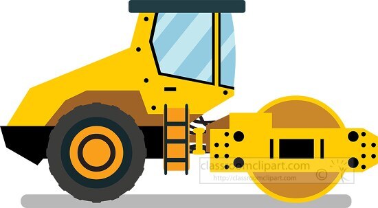 Free road roller transportation clipar - Classroom Clipart