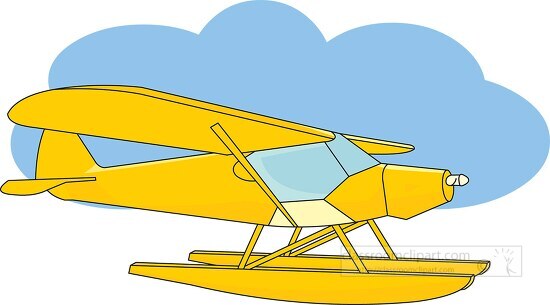 seaplane in alaska aircraft - Classroom Clip Art