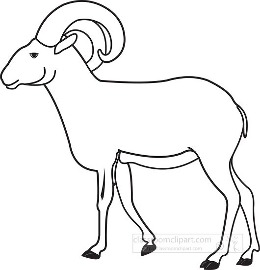 sheep black outline clipart 44 - Classroom Clip Art