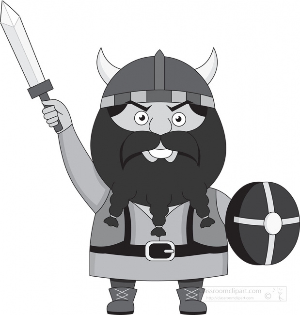 ancient greek soldier with sword shield armor gray clipart - Classroom ...