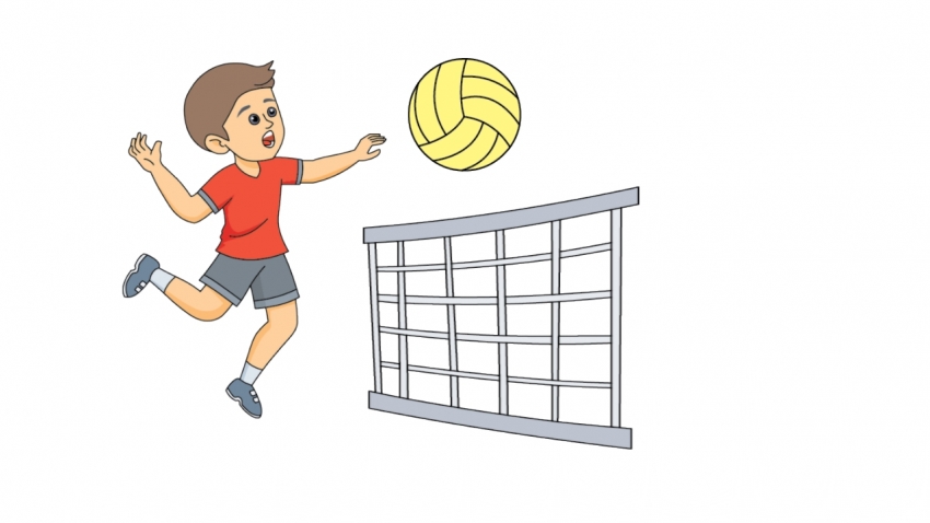 volleyball animated clipart - Classroom Clip Art