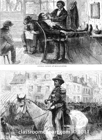 Historical Clipart Photo Image - general_jackson - Classroom Clipart
